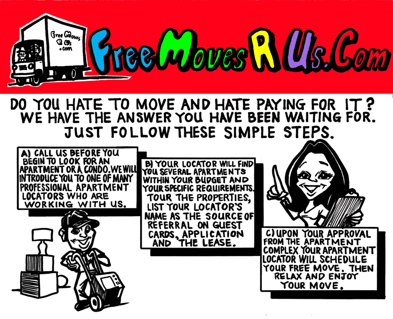 Free Move - Alliance Apartment Movers Dallas, TX, USA.